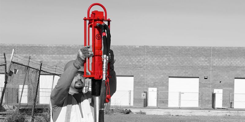 Chicago Pneumatic PDR 95 RV Post Driver