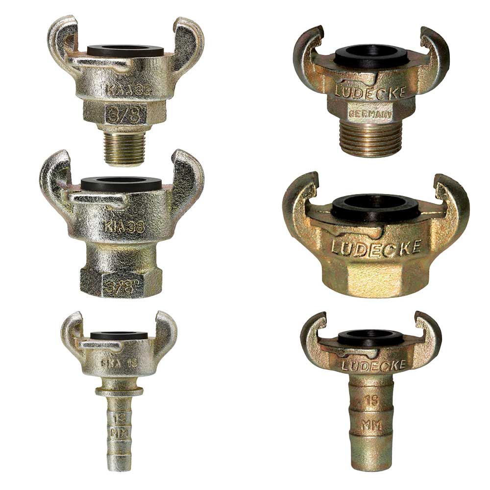 Chicago Pneumatic CLAW COUPLING DIN MALE THREAD - Pneumatics Now Equipment