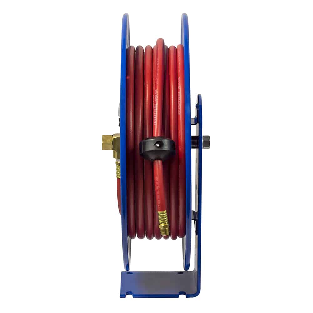 Coxreels Spring Rewind Enclosed Cabinet Hose Reel for grease: 1/4" I.D ...