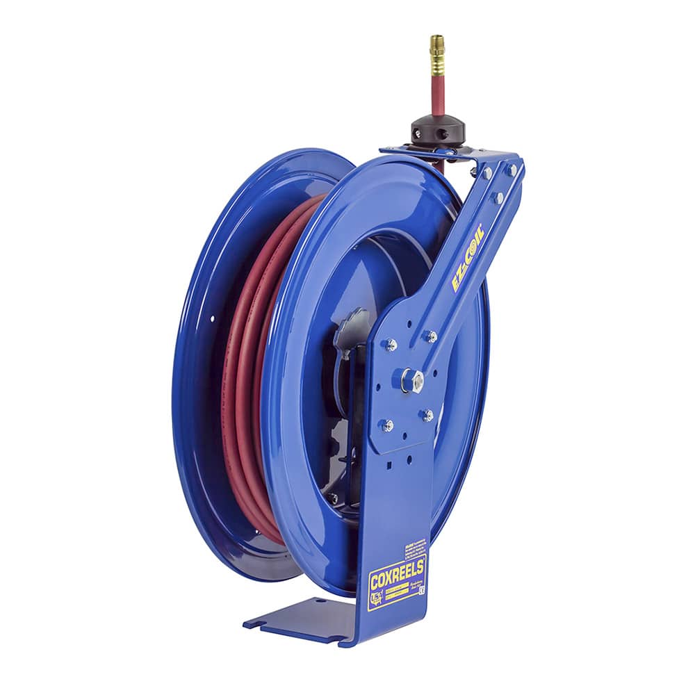 Coxreels Safety Series Spring Rewind Hose Reel for grease/hydraulic oil ...
