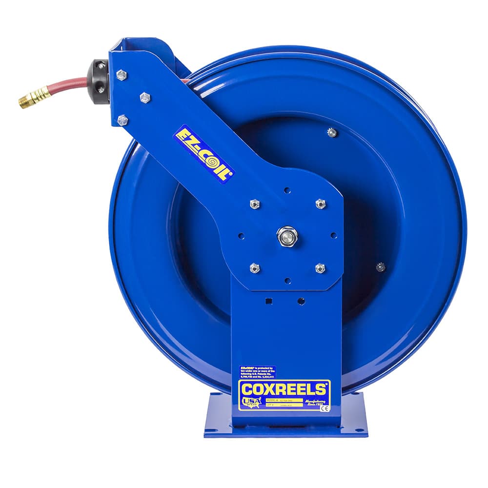 Coxreels Supreme Duty Spring Rewind Hose Reel for fuel: EZ-Coil safety ...