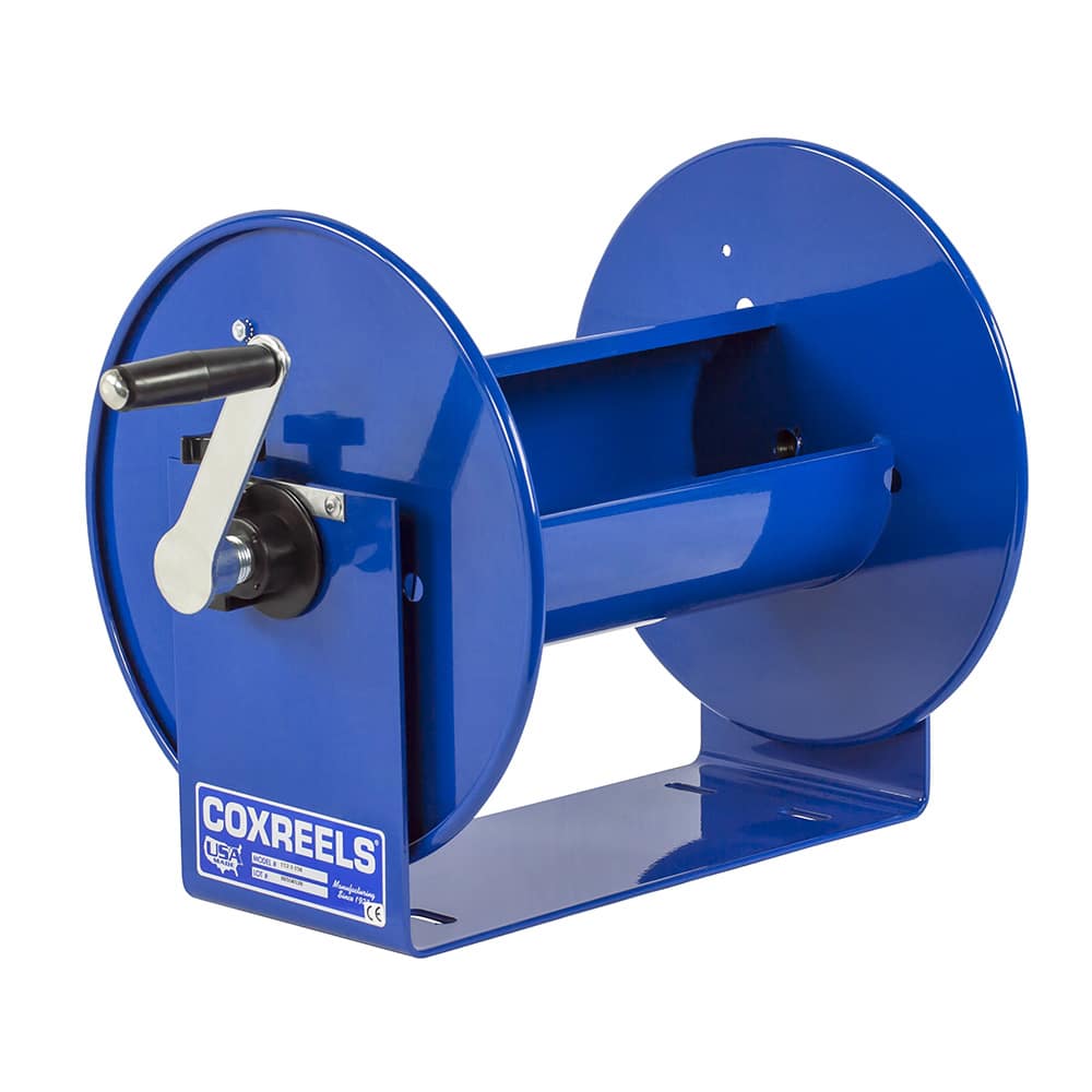 Coxreels Hand Crank Hose Reel: 1/2" I.D., 350' hose capacity, less hose ...
