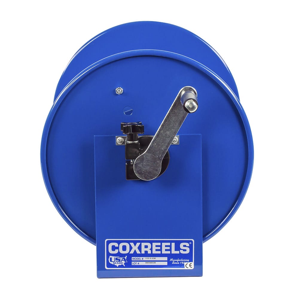 Coxreels Hand Crank Hose Reel: 1/2" I.D., 350' hose capacity, less hose ...