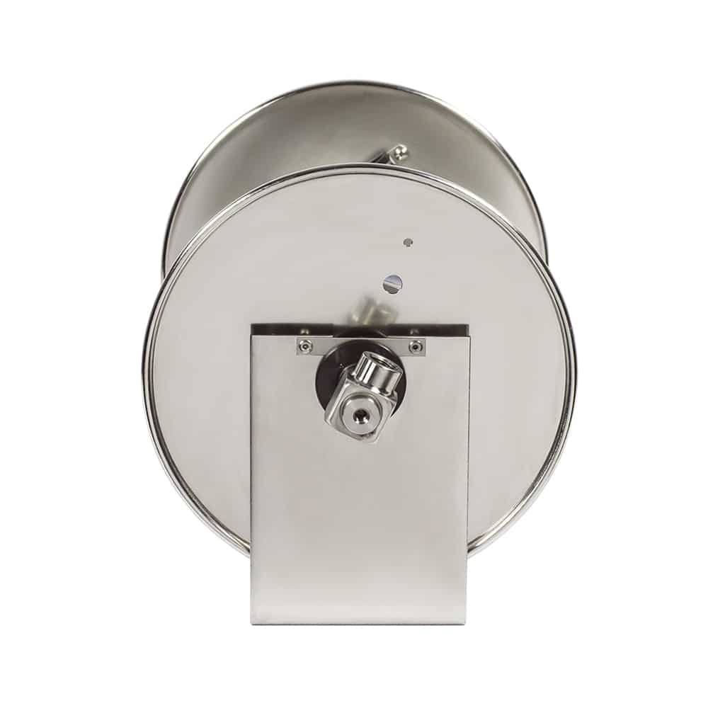 Coxreels Stainless Steel Hand Crank Hose Reel: 1/2" I.D., 75' hose ...