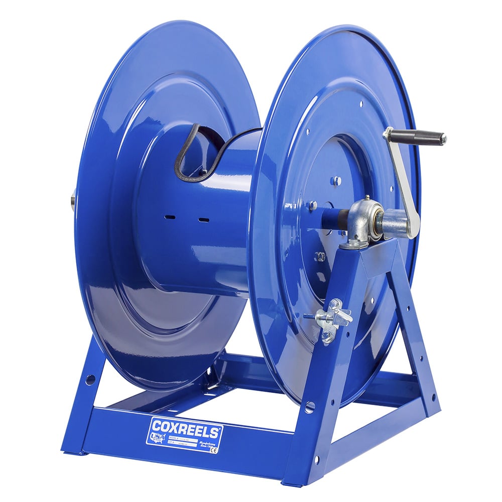 Coxreels Hand Crank Hose Reel: 1" I.D., 50' hose capacity, less hose ...