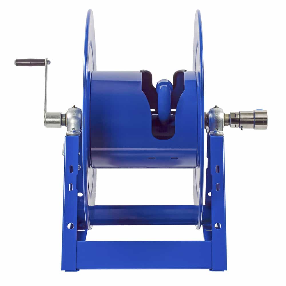 Coxreels Hand Crank Hose Reel: 1" I.D., 50' hose capacity, less hose ...