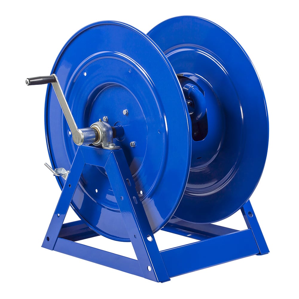 Coxreels Hand Crank Hose Reel: 1" I.D., 50' hose capacity, less hose ...