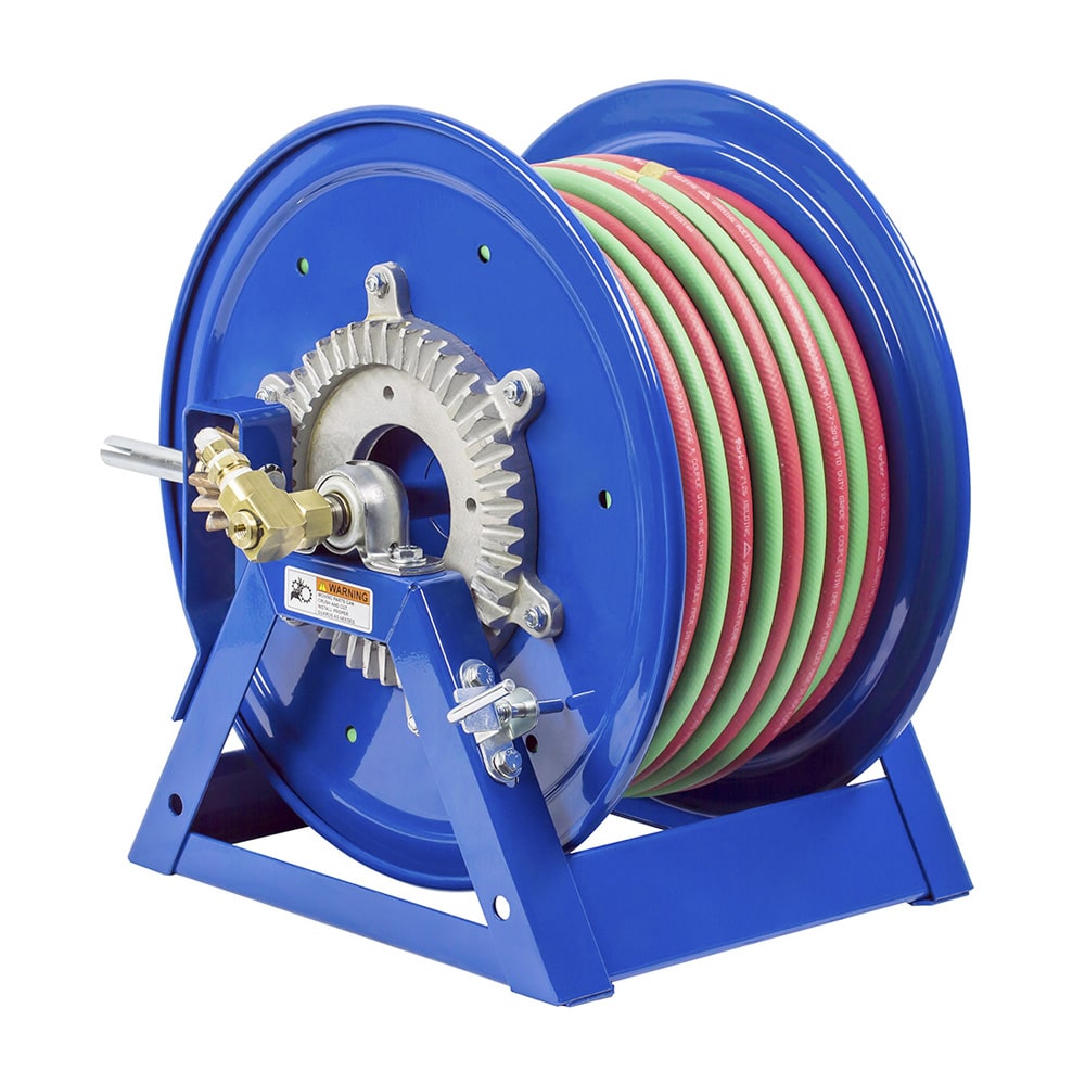Coxreels Dual Hose Hand Crank Welding Reel for oxy-acetylene & "T ...