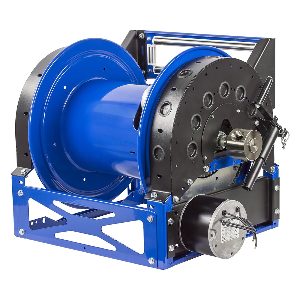 Coxreels Hydraulic Motor Hybrid Frame Hose Reel: 1" I.D., 200' less ...