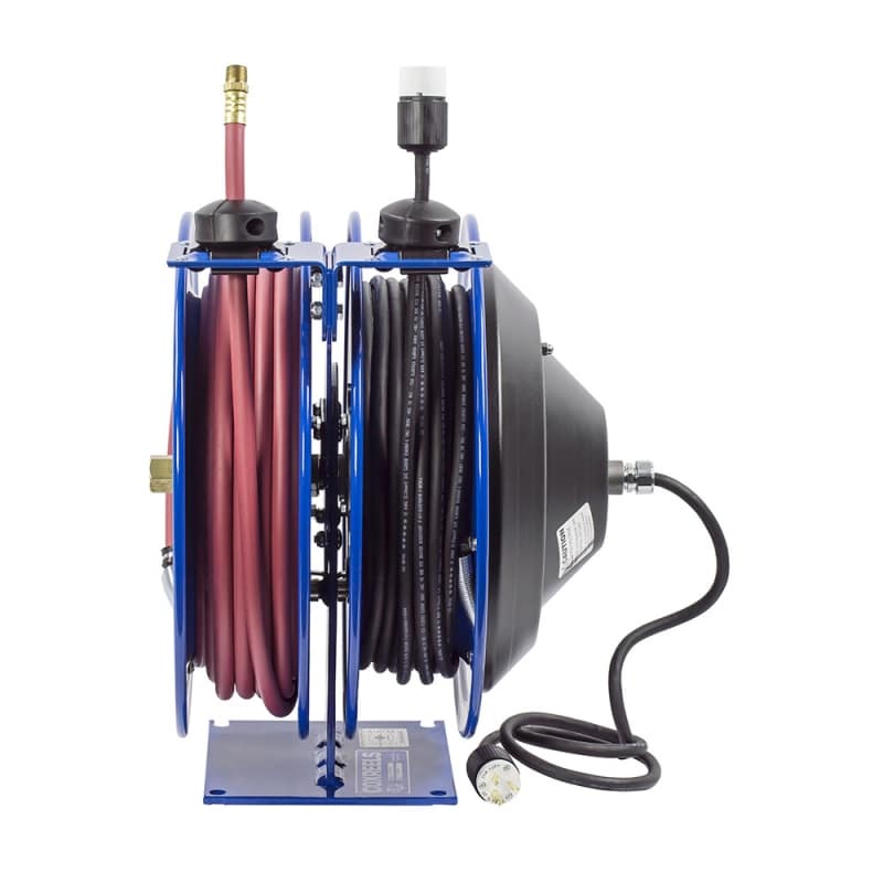 Coxreels Dual Purpose Electric/Air Spring Rewind Reels: 50' 3/8" I.D ...