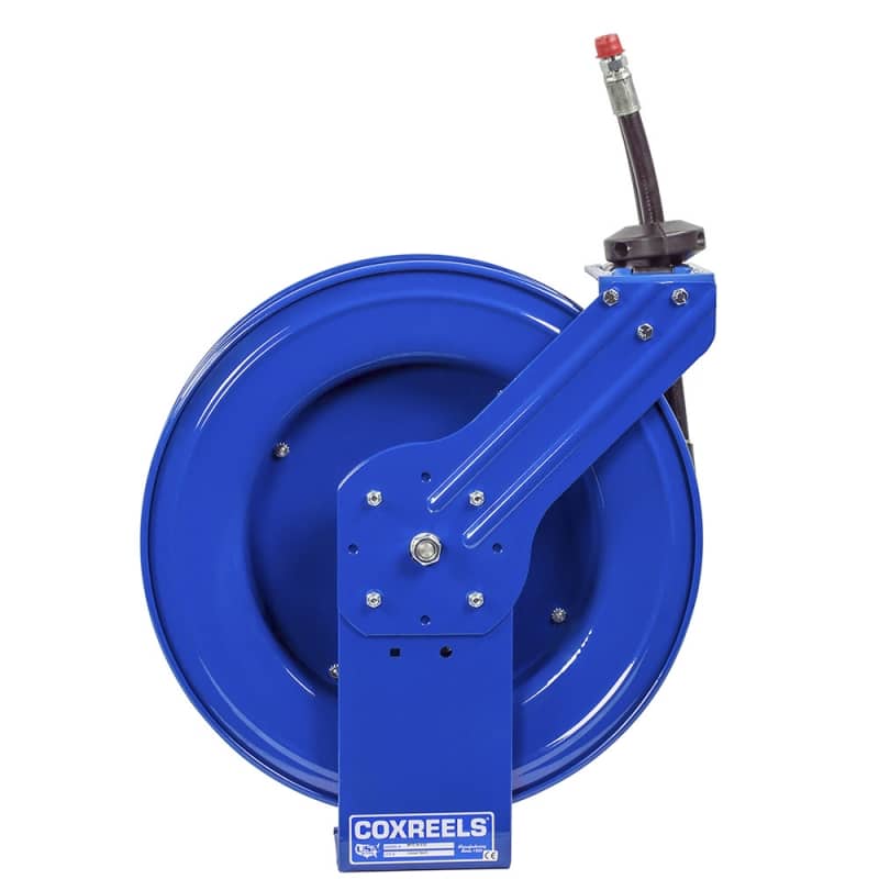 Coxreels Dual Hydraulic Hose Spring Rewind Hose Reel for hydraulic oil ...