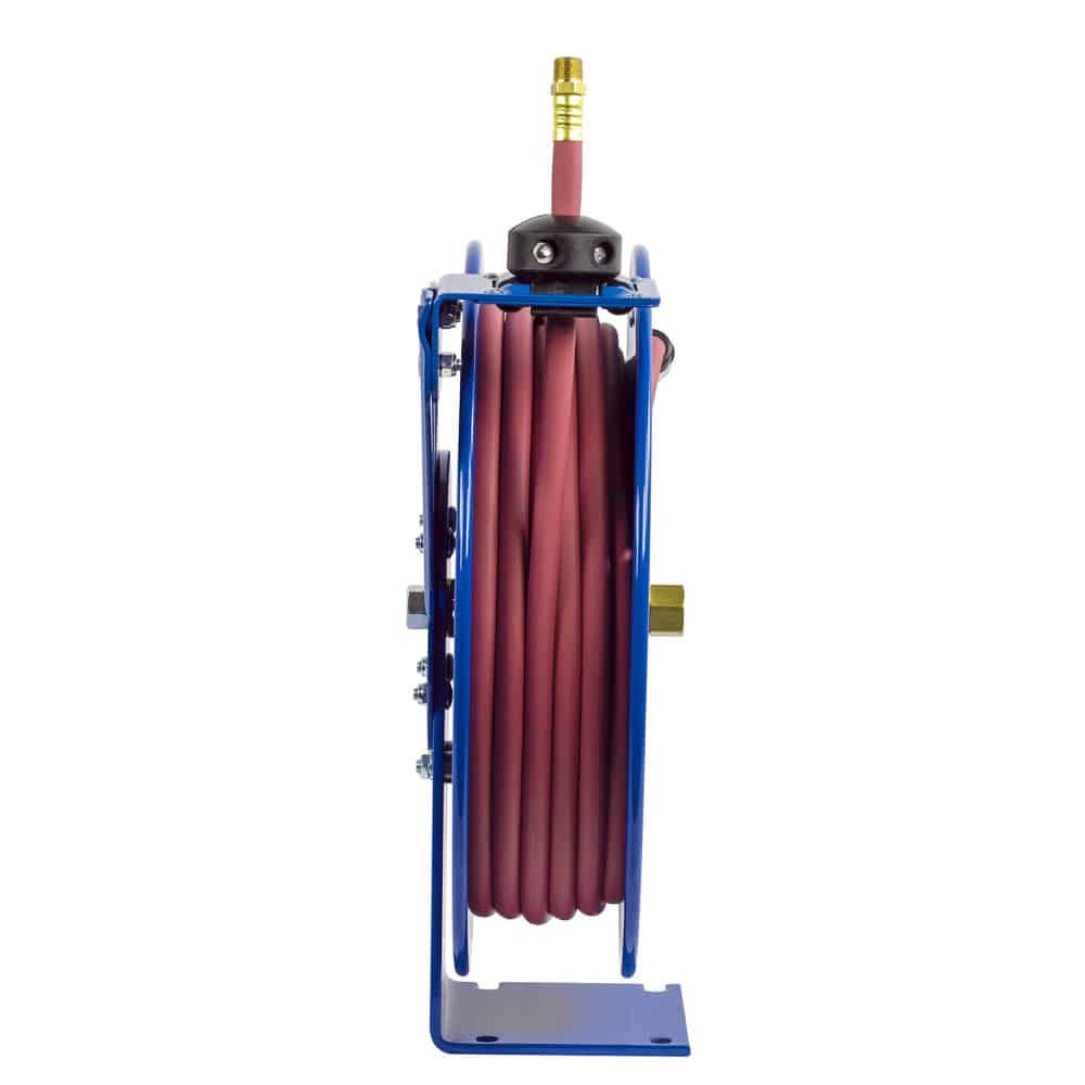 Coxreels Spring Rewind Hose Reel for air/water: 1/4" I.D., 50' hose ...