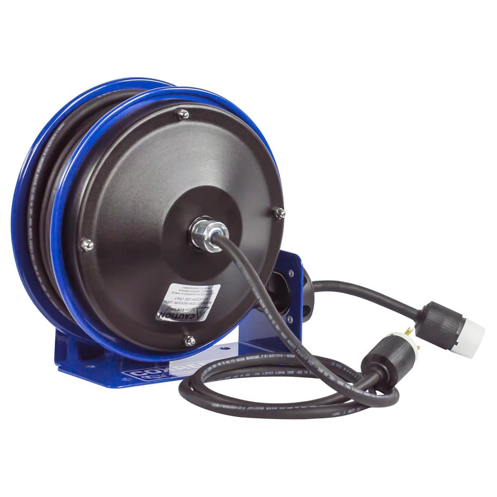 Coxreels Compact efficient heavy duty power cord reel with a quad "4 ...
