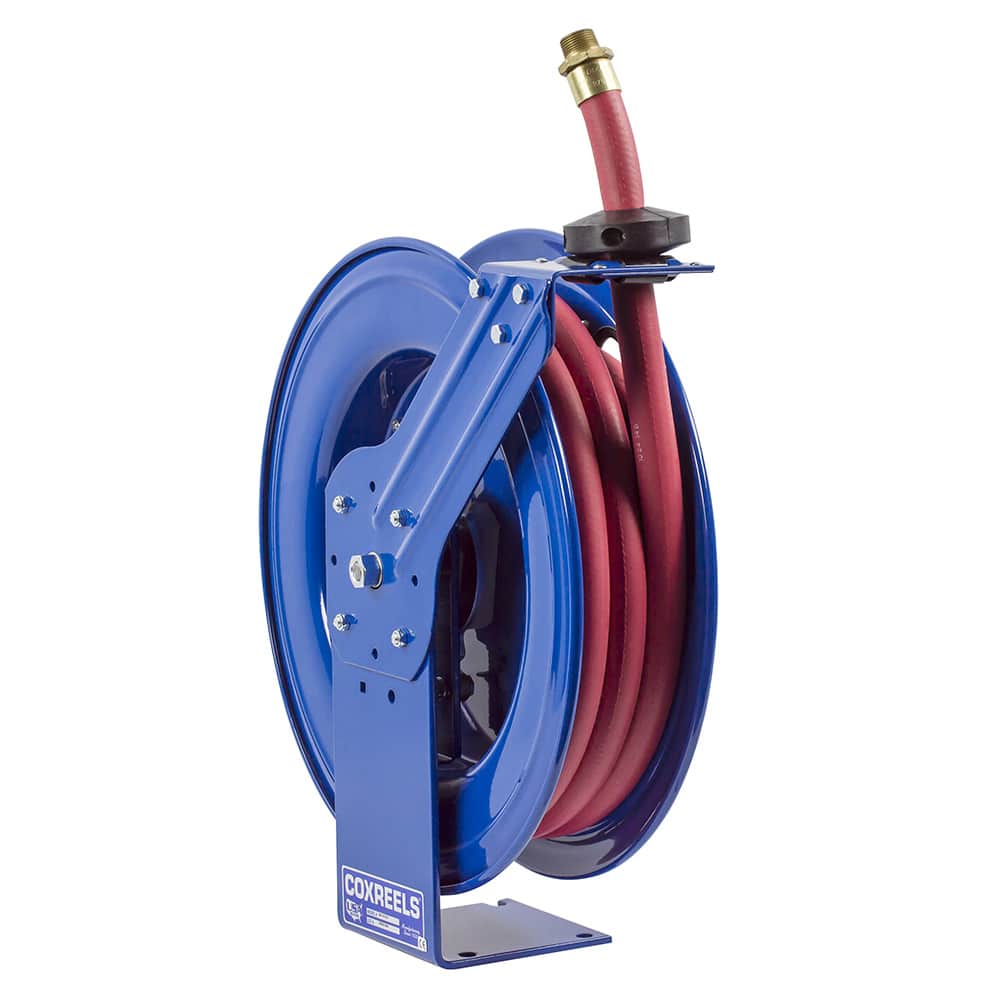 Coxreels Heavy Duty Spring Rewind Hose Reel for fuel: 3/4" I.D., 25 ...