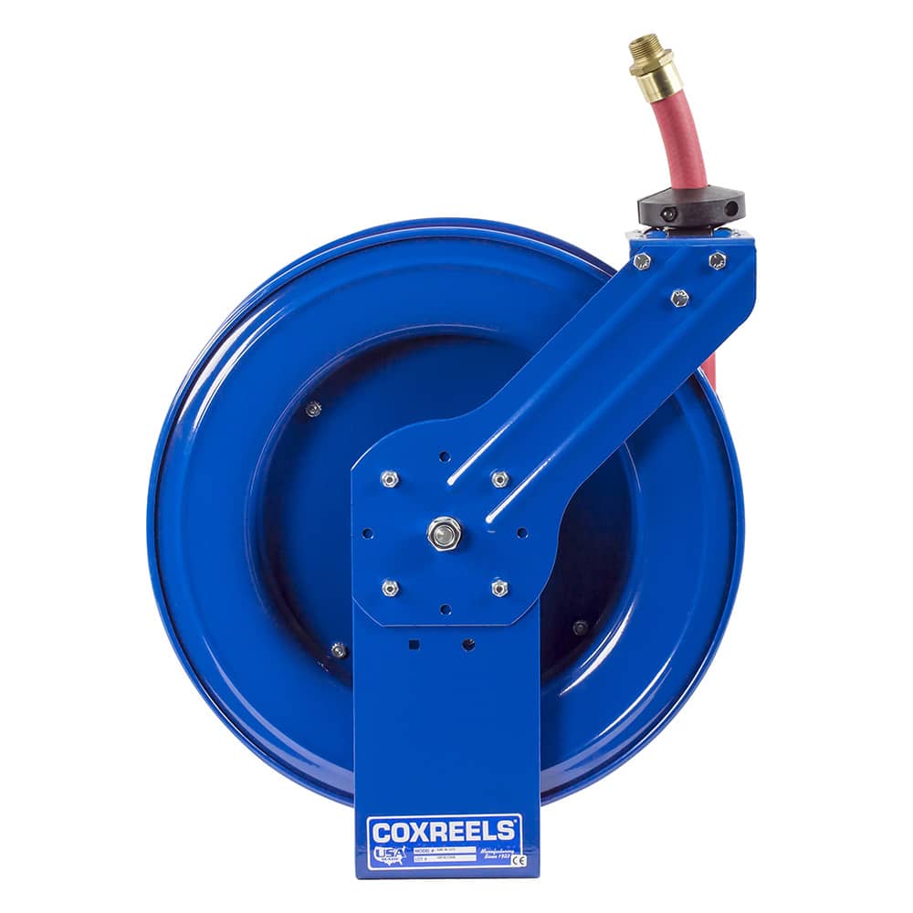 Coxreels Heavy Duty Spring Rewind Hose Reel for fuel: 3/4" I.D., 25 ...