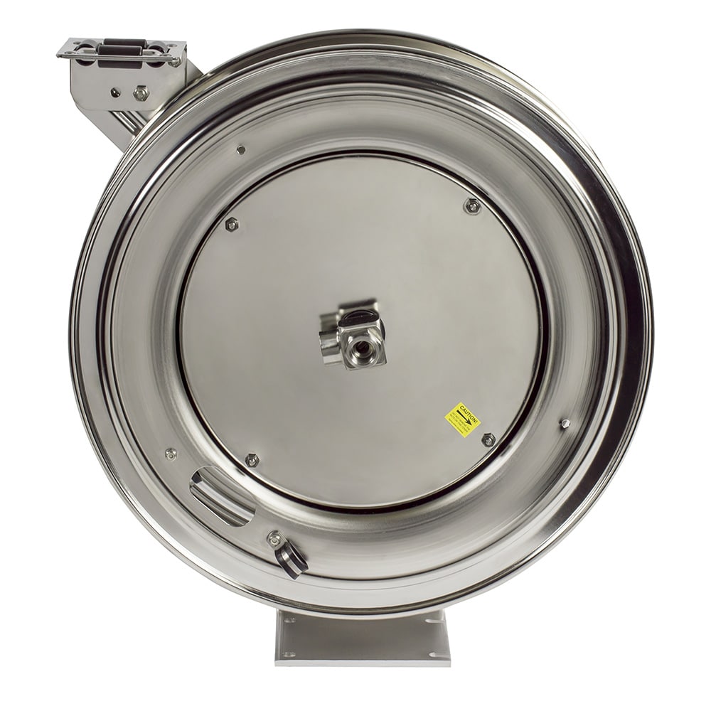Coxreels Stainless Steel Spring Rewind Hose Reel: 1/2" I.D., 50' hose ...