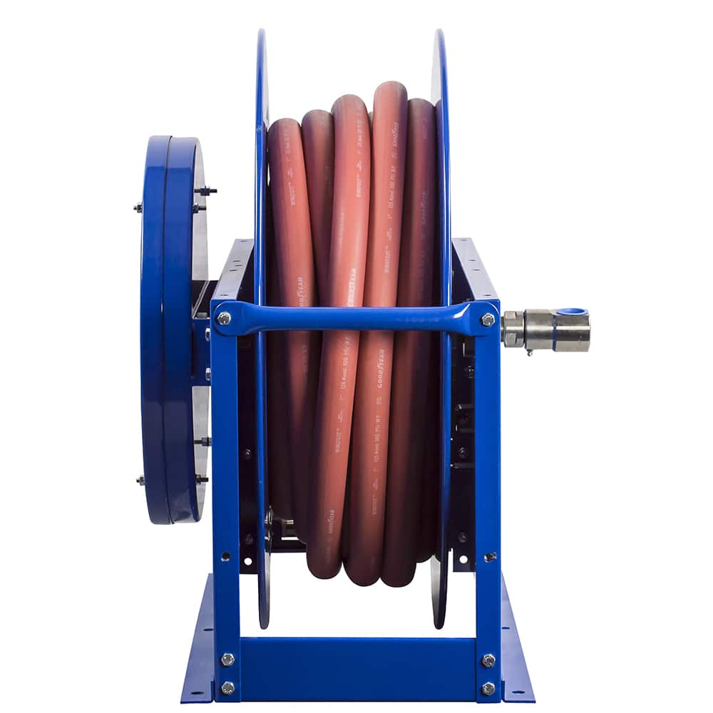 Coxreels Single Hose Spring Rewind: 1" I.D., 25' hose, 300 PSI Model ...