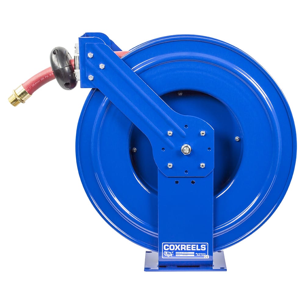Coxreels Supreme Duty Spring Rewind Hose Reel for fuel: 3/4" I.D., 50 ...