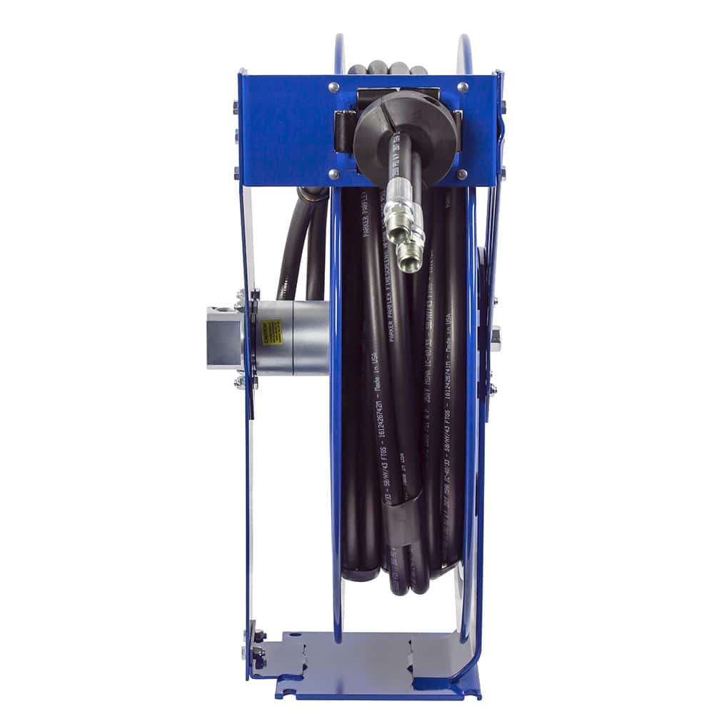 Coxreels Dual Hydraulic Hose Spring Rewind Hose Reel for hydraulic oil ...