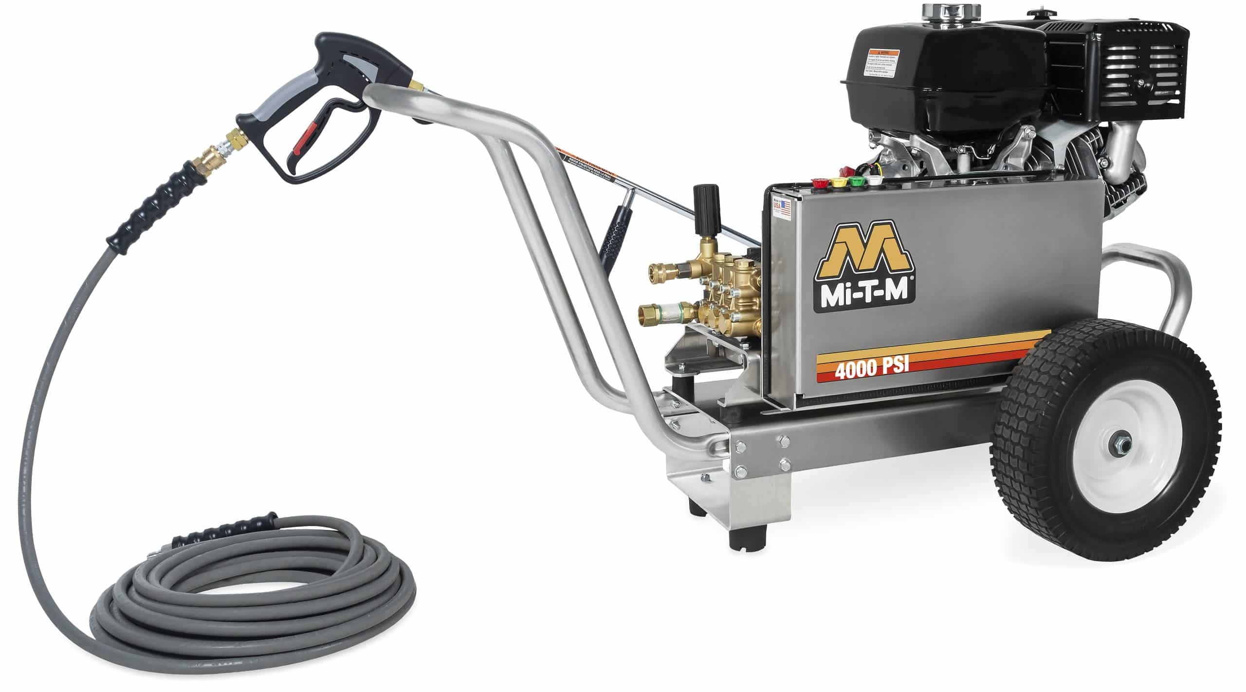 Mi-T-M 4000PSI 3.4GPM Gasoline – Belt Drive Pressure Washer