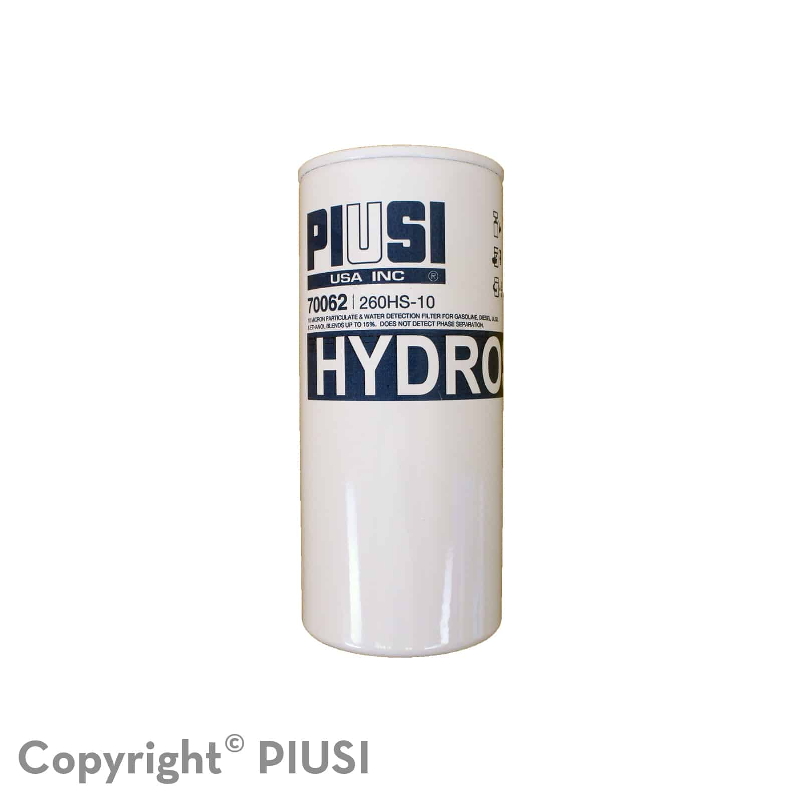 PIUSI WATER CAPTOR FILTER 150LMIN 1 CART PART F00611A1A - Pneumatics ...