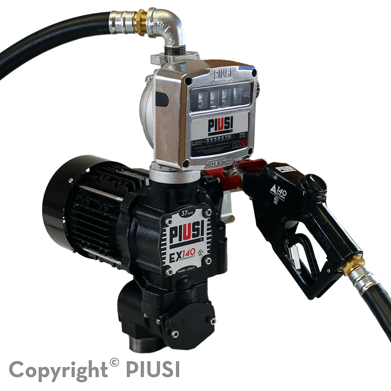 PIUSI EX140 37GPM 120VAC UL FOOT MOUNT PART F0039500A - Pneumatics Now ...