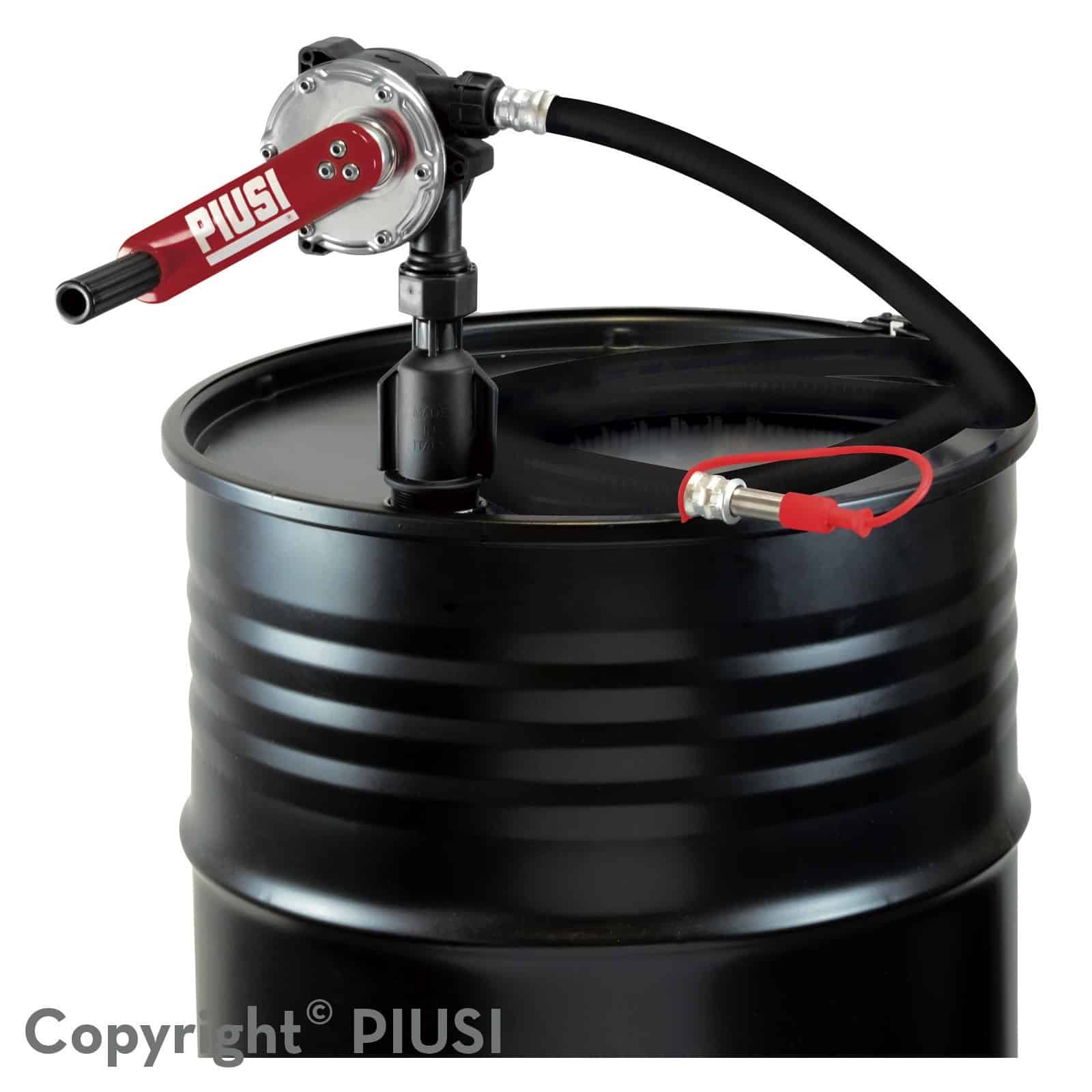 PIUSI ROTARY HAND PUMP (diesel) 2"NPT W/ HOSE PART F0033253A ...