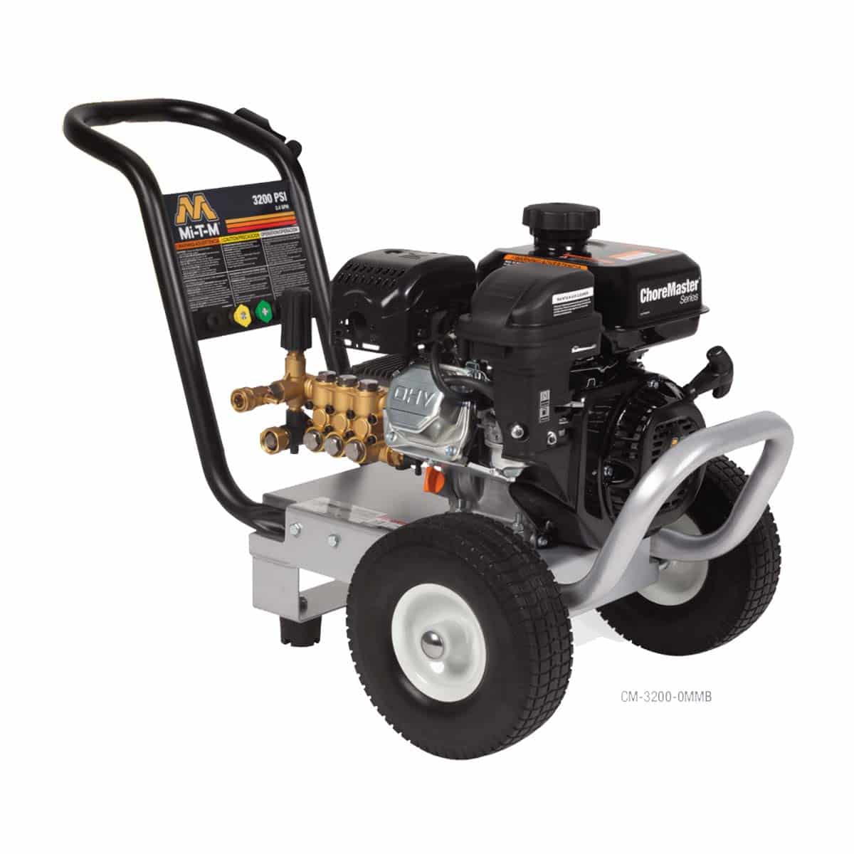 Mi-T-M 2400PSI 2.4GPM Gasoline - Direct Drive Pressure Washer