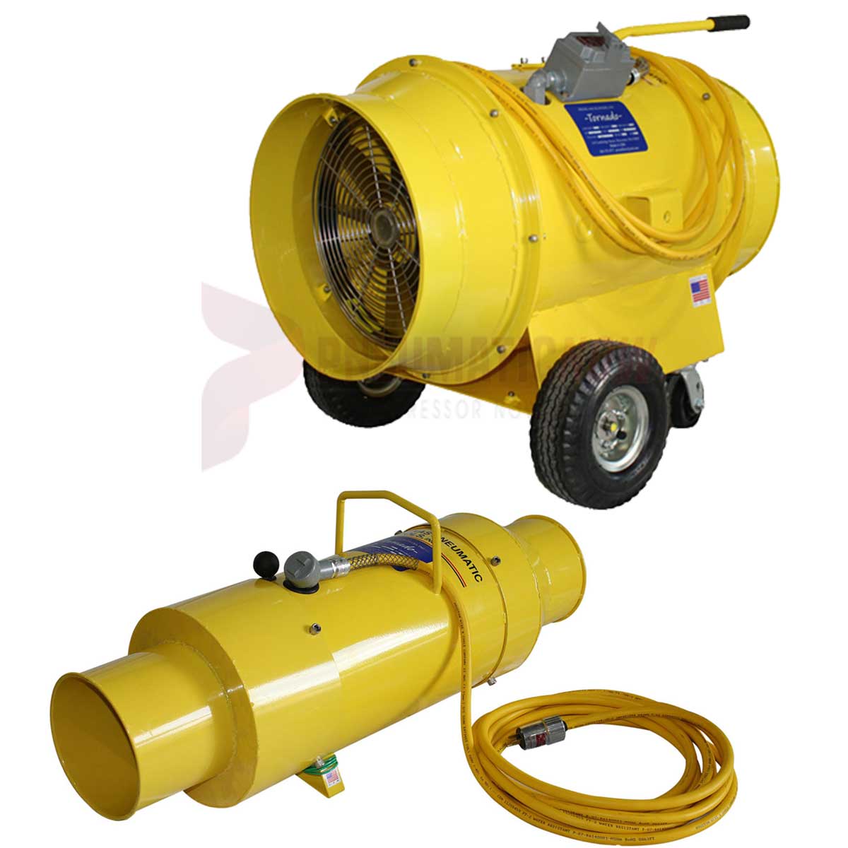 Texas Pneumatic Tools Tornado Blowers - Pneumatics Now Equipment